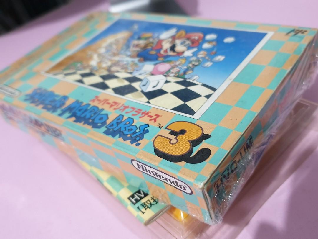 Super Mario Bros 3 complete.original Famicom Family Computer Game ...