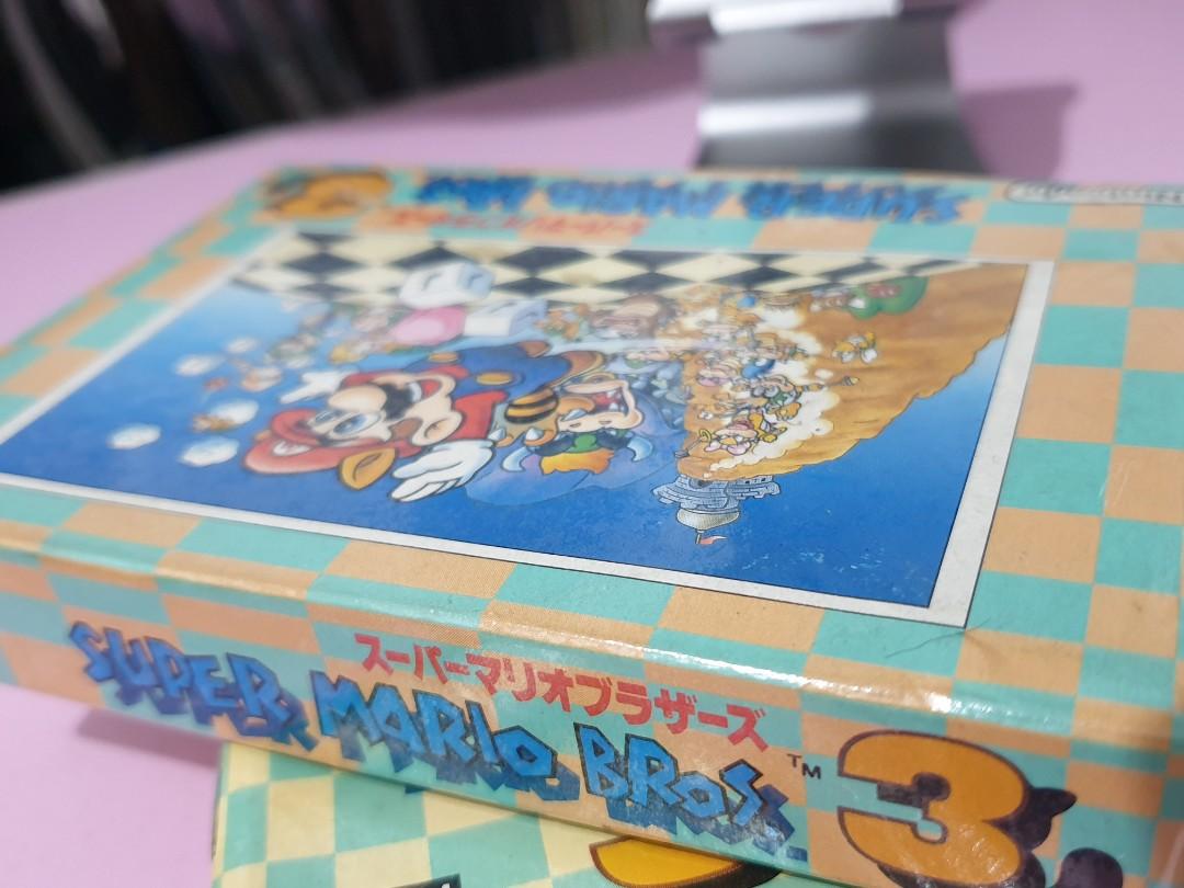 Super Mario Bros 3 complete.original Famicom Family Computer Game ...
