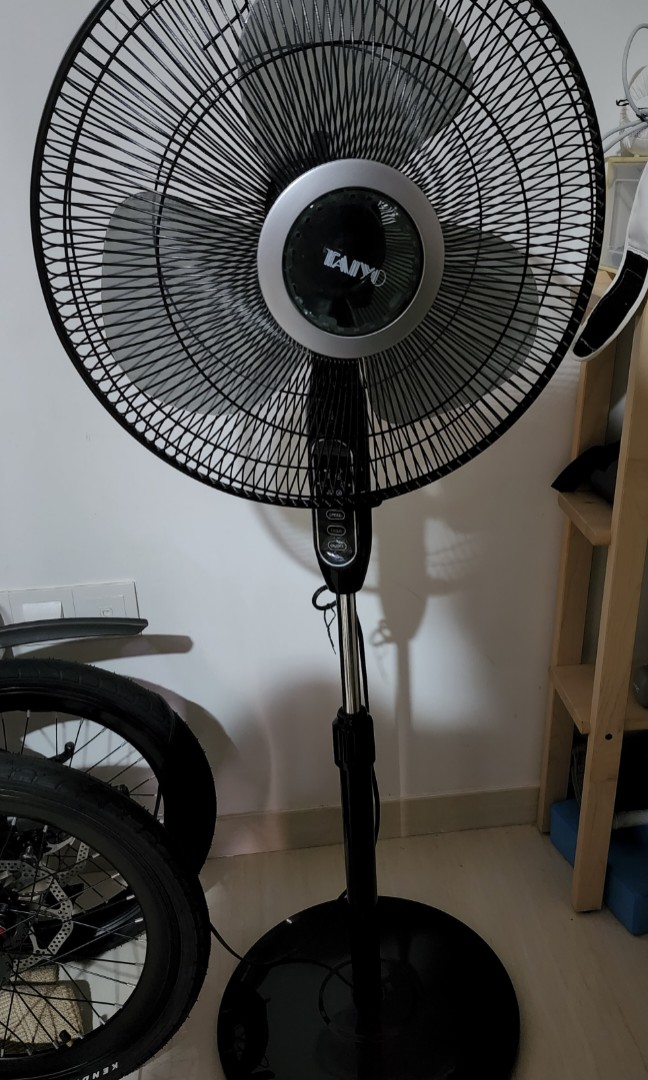 Taiyo 16-in stand fan with remote, TV & Home Appliances, Air ...