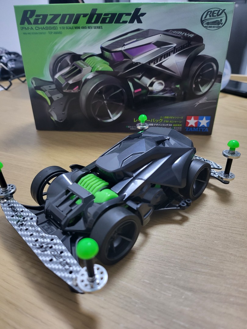 Tamiya Razorback FMA mini 4wd, Hobbies & Toys, Toys & Games on Carousell
