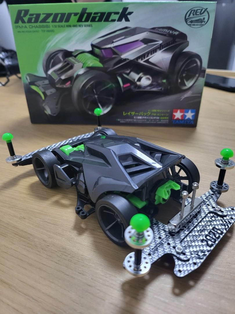 Tamiya Razorback FMA mini 4wd, Hobbies & Toys, Toys & Games on Carousell