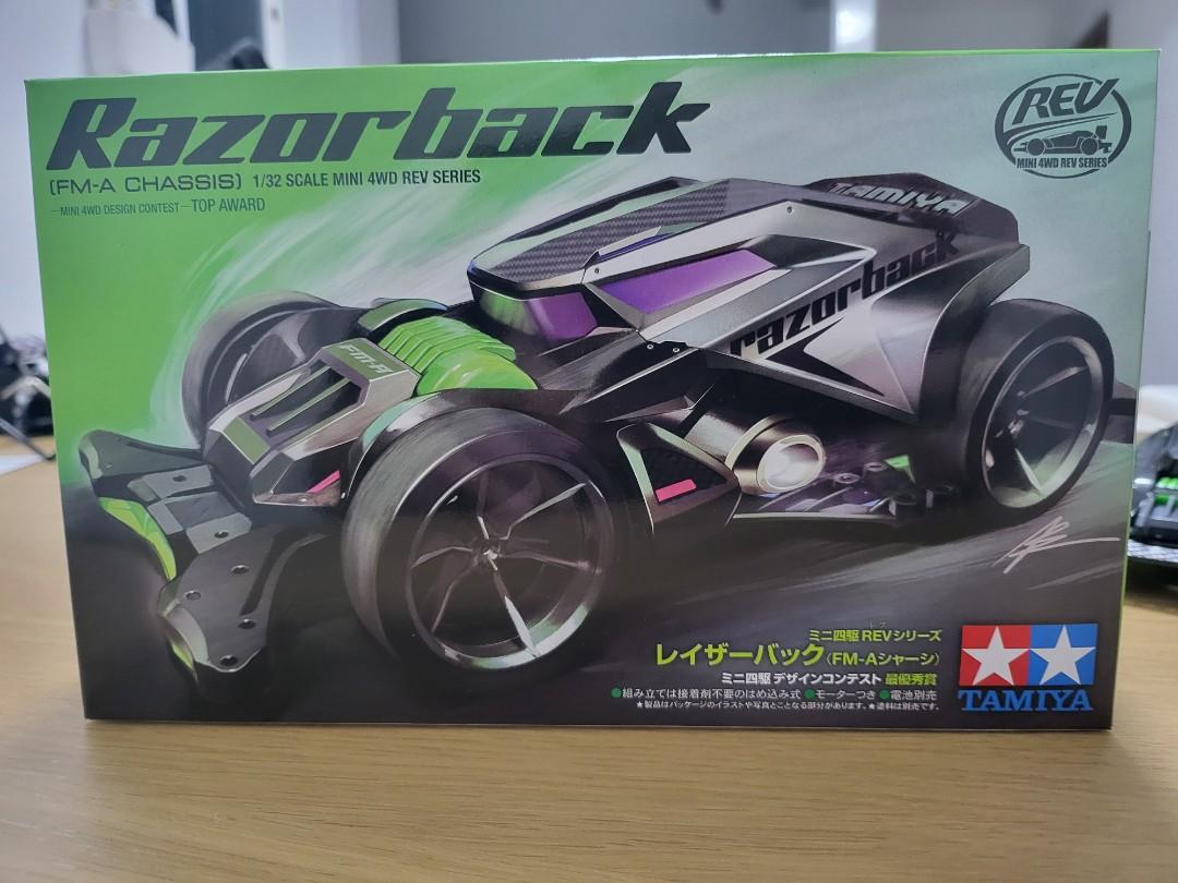Tamiya Razorback FMA mini 4wd, Hobbies & Toys, Toys & Games on Carousell