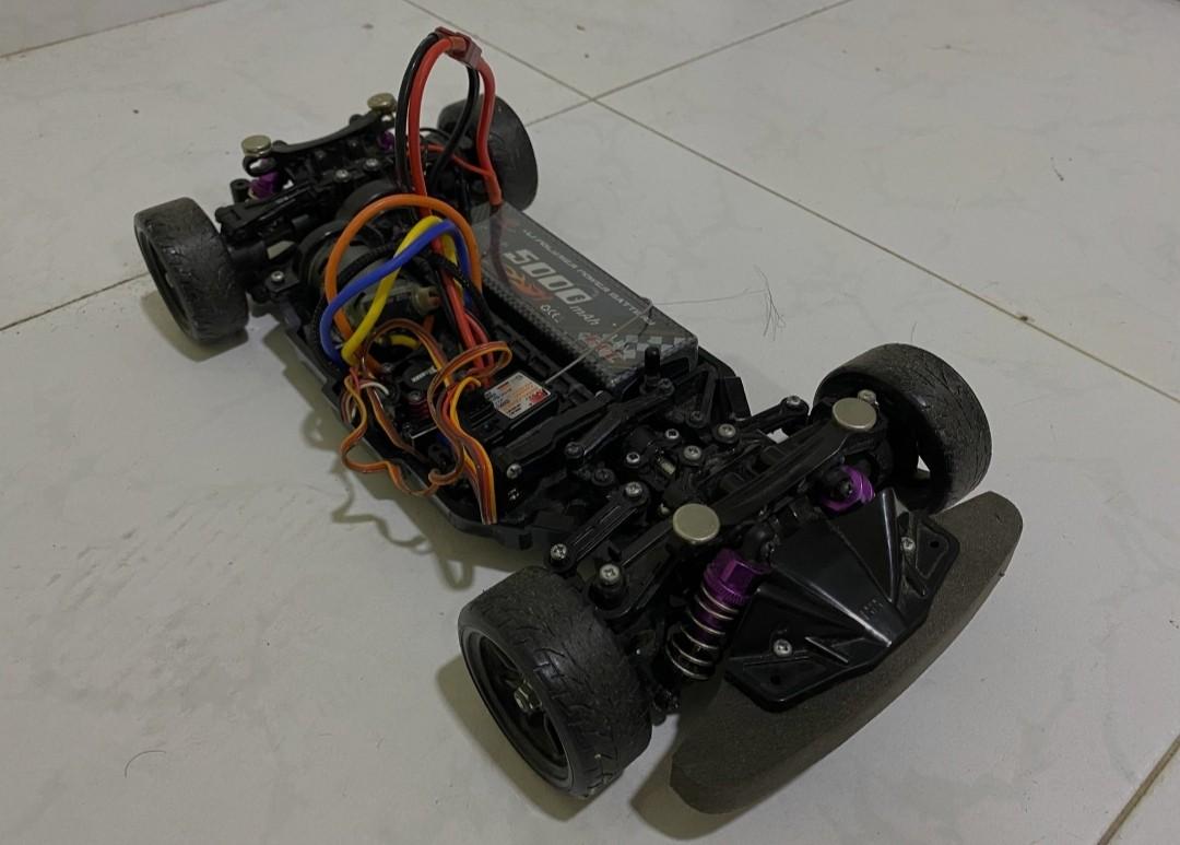 Tamiya TT02D 1/10 Scale RC Drift 4WD Chassis RTR, Hobbies & Toys, Toys ...