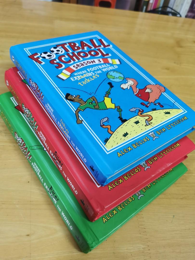The first 3 books in the 'Football School' series., Hobbies & Toys ...