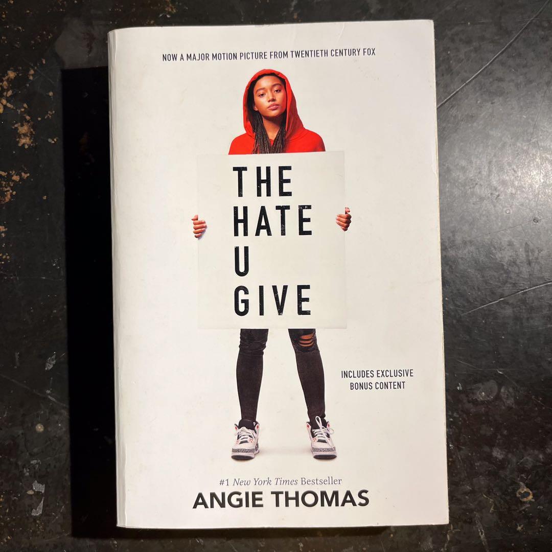 The Hate U Give (Angie Thomas), Hobbies & Toys, Books & Magazines ...