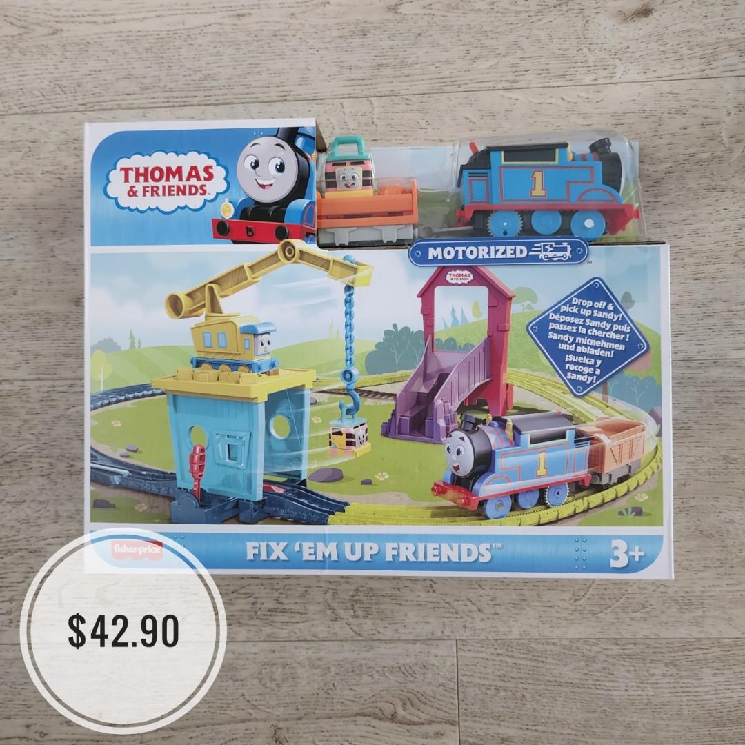 Thomas & Friends Fix 'em Up Friends Train and Track Set, Hobbies & Toys ...