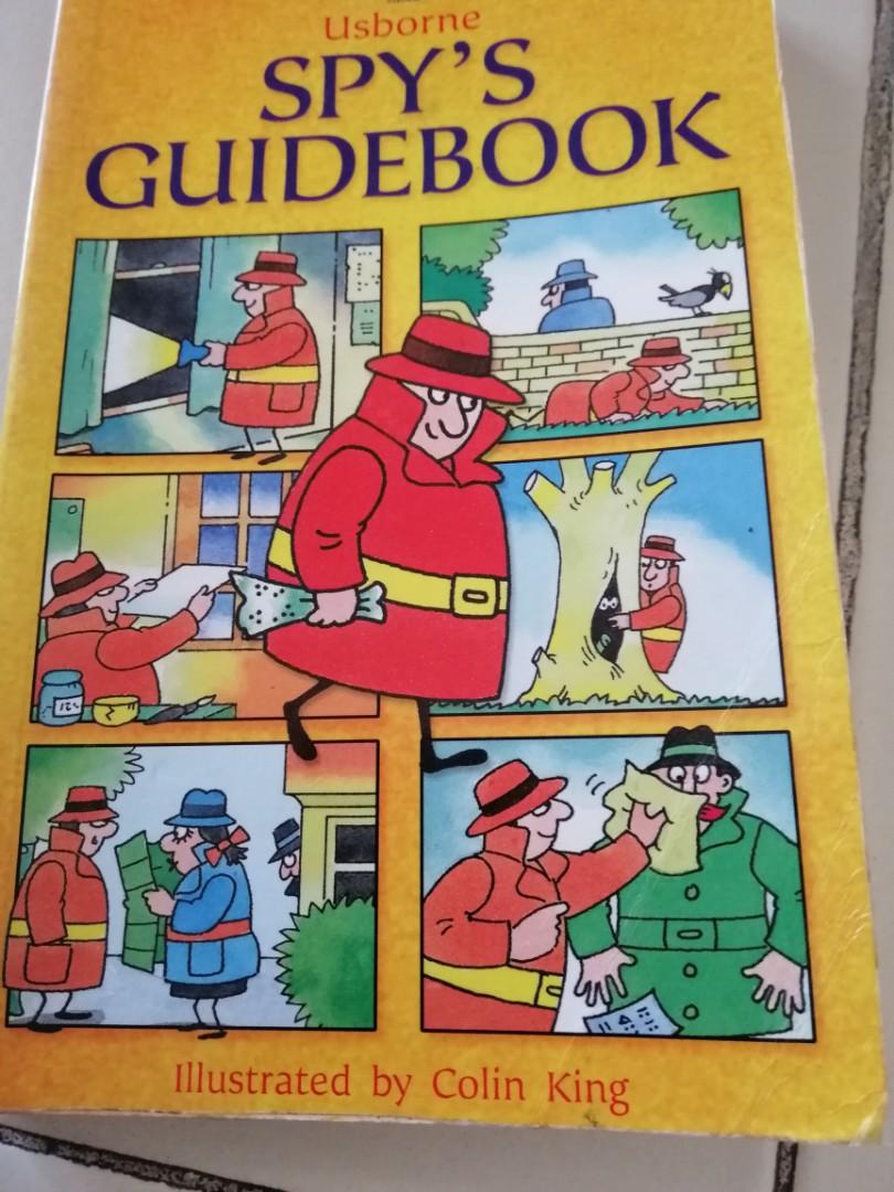 Usborne children English story book spy guide book, Hobbies & Toys ...