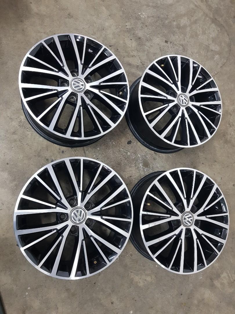 Used Original 17" Volkswagen Rims, Car Accessories, Tyres & Rims on ...