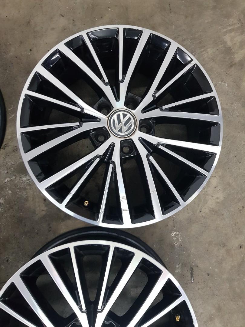 Used Original 17" Volkswagen Rims, Car Accessories, Tyres & Rims on ...