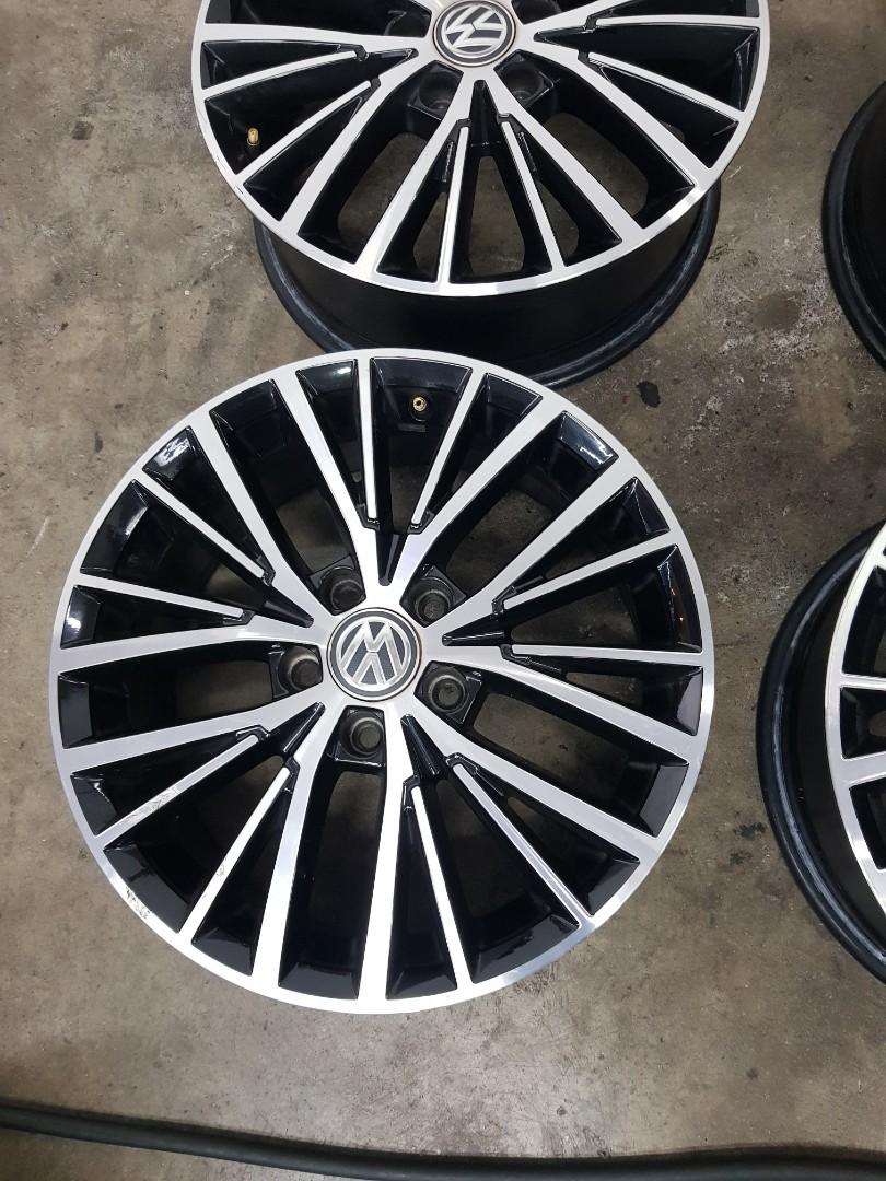 Used Original 17" Volkswagen Rims, Car Accessories, Tyres & Rims on ...