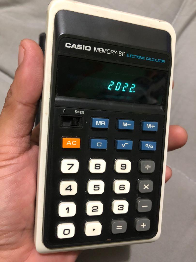 Vintage casio memory-8f calculator, Hobbies & Toys, Memorabilia & Collectibles, Vintage ...