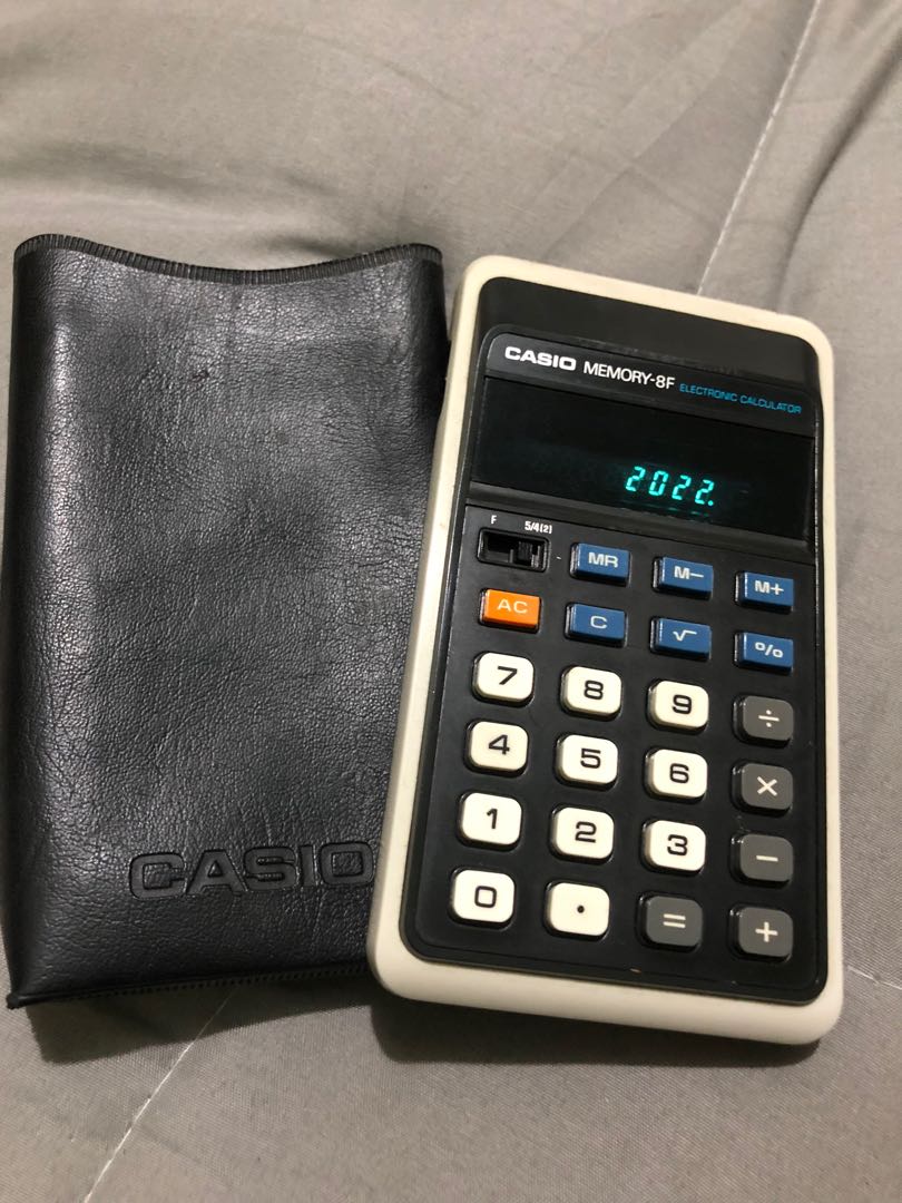 Vintage casio memory-8f calculator, Hobbies & Toys, Memorabilia & Collectibles, Vintage ...
