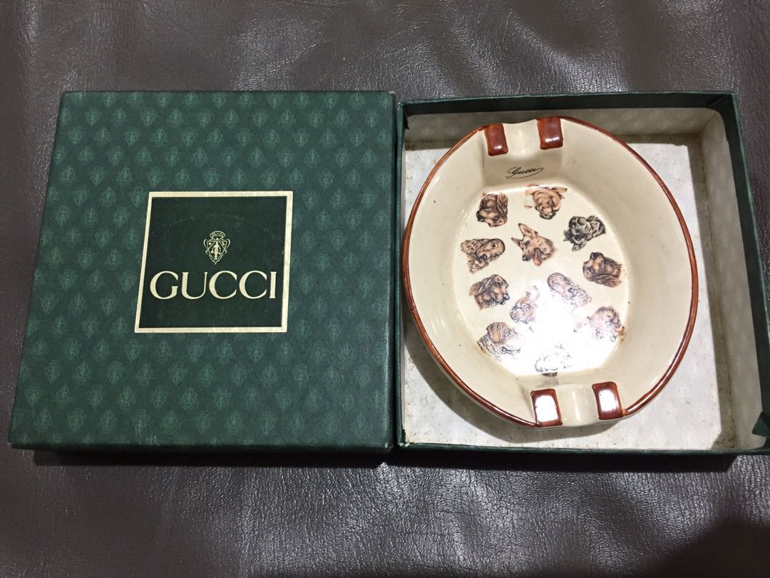 Vintage Gucci Ashtray, Luxury, Accessories on Carousell