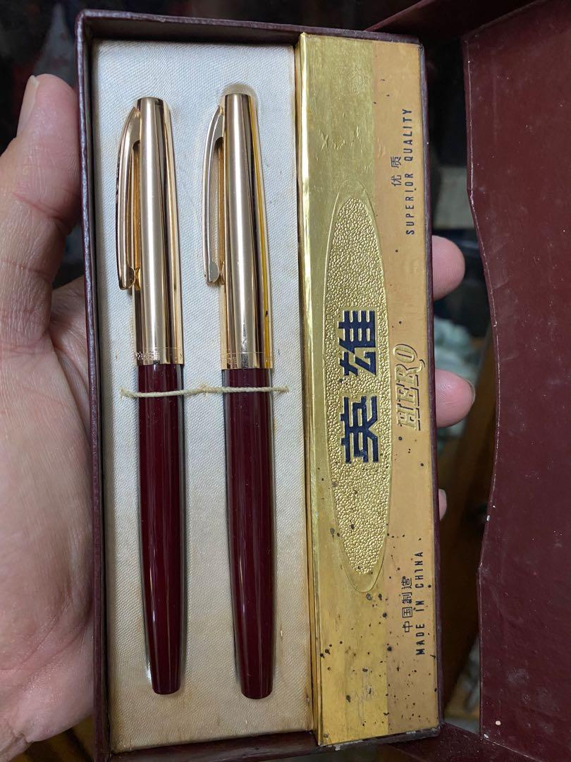 Vintage Hero Fountain Pen Ball Point Pen Hobbies Toys Memorabilia