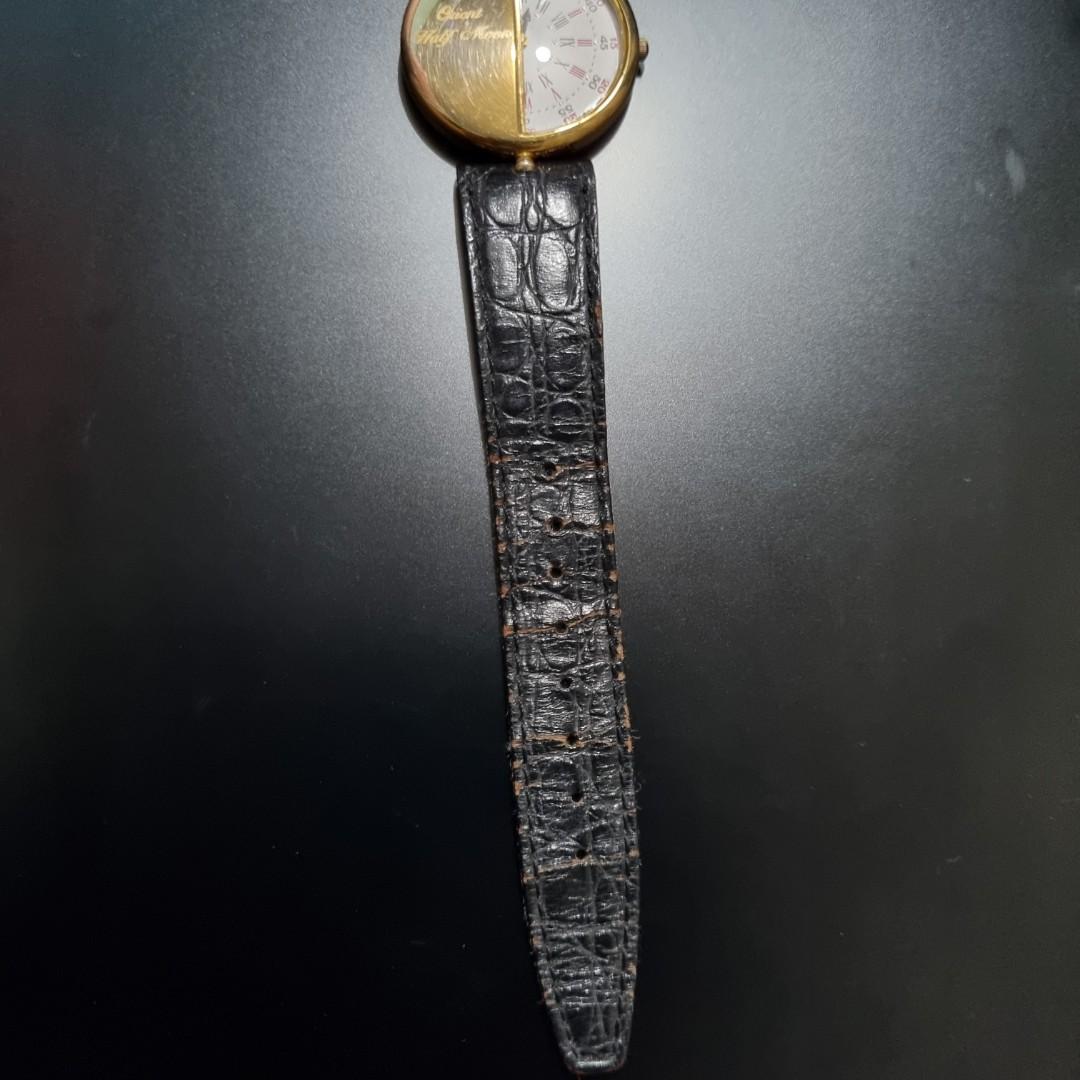 Vintage Orient Half Moon Watch, Luxury, Watches on Carousell
