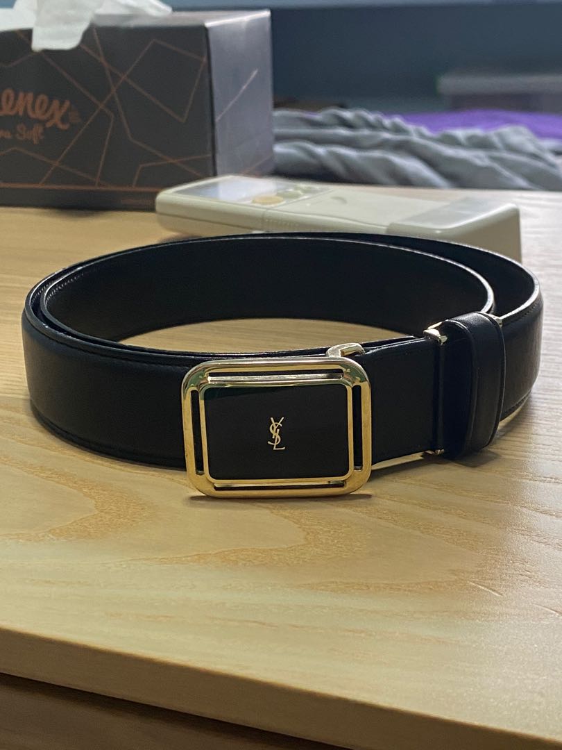 Vintage Women’s YSL Belt Black, Women's Fashion, Watches & Accessories ...