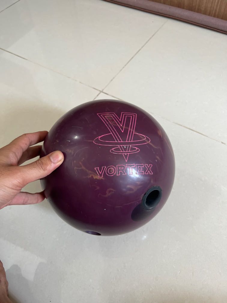Vortex Bowling Ball, Sports Equipment, Sports & Games, Billiards ...
