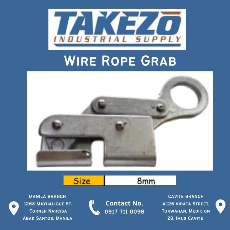 Wire Rope Grab, Commercial & Industrial, Construction Tools & Equipment ...