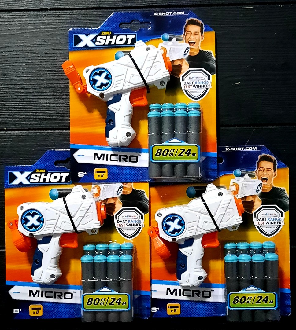 XShot Micro Guns, Hobbies & Toys, Toys & Games on Carousell