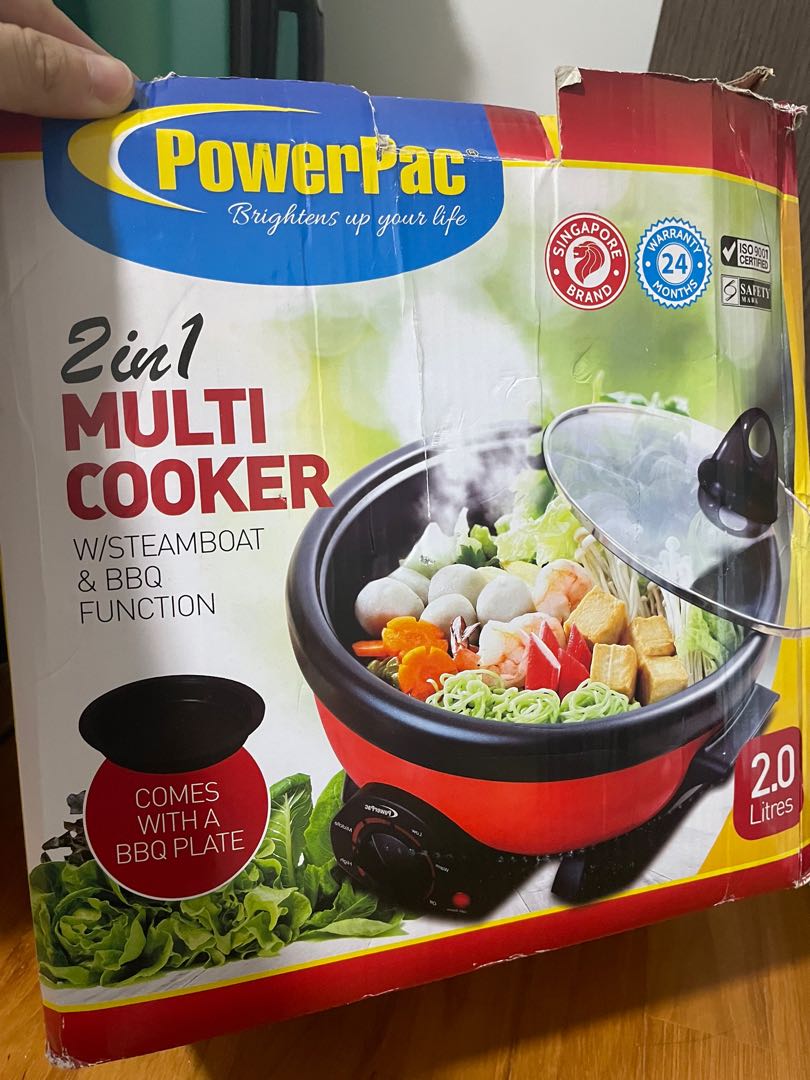 2 in 1 multi cooker 2L, TV & Home Appliances, Kitchen Appliances ...