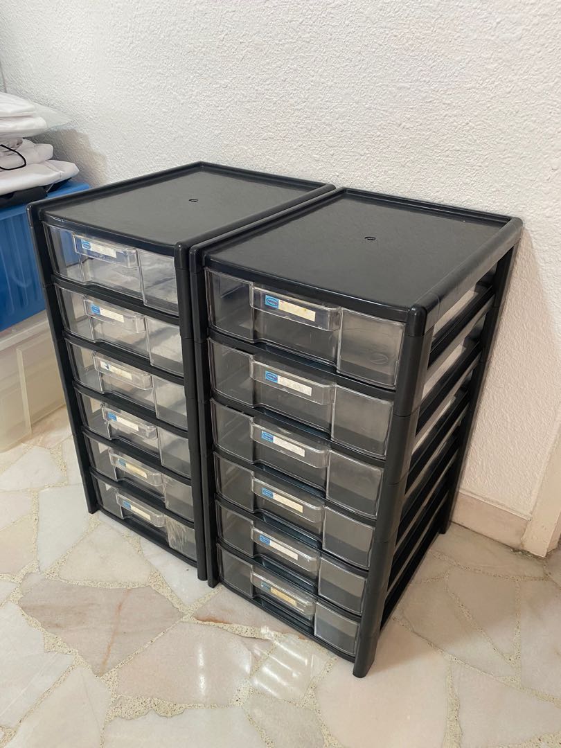 2 x 6 Toyogo Storage Drawers, Furniture & Home Living, Furniture ...