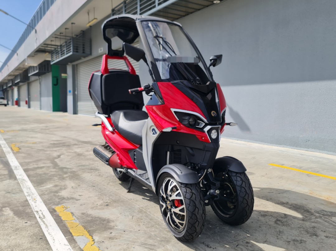 Adiva AD1 200 3W, Motorcycles, Motorcycles for Sale, Class 2B on Carousell