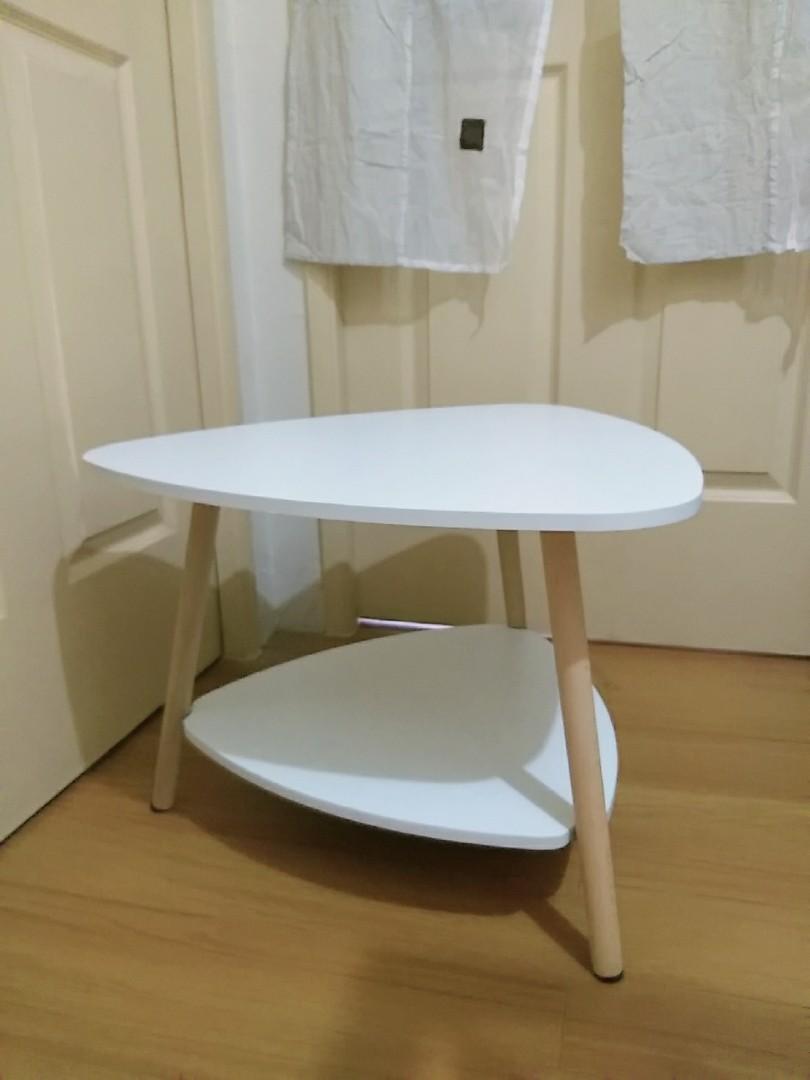 Aesthetic minimalist coffee center table, Furniture & Home Living ...