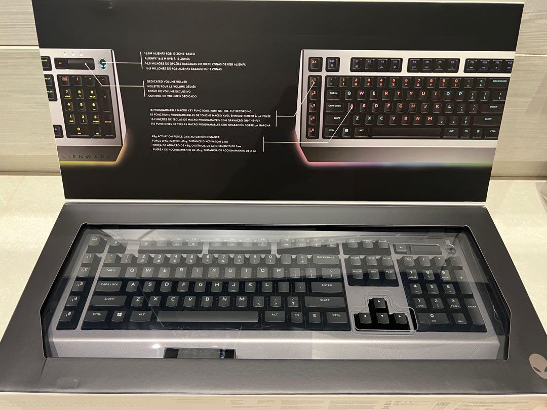 Alienware Pro Gaming Keyboard (AW768), Computers & Tech, Parts ...