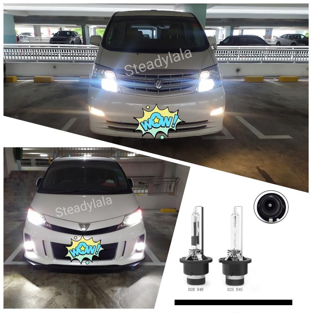 Alphard Vellfire Estima Car Light Hid Xenon Headlight Bulb. D2R D2S D4S ...