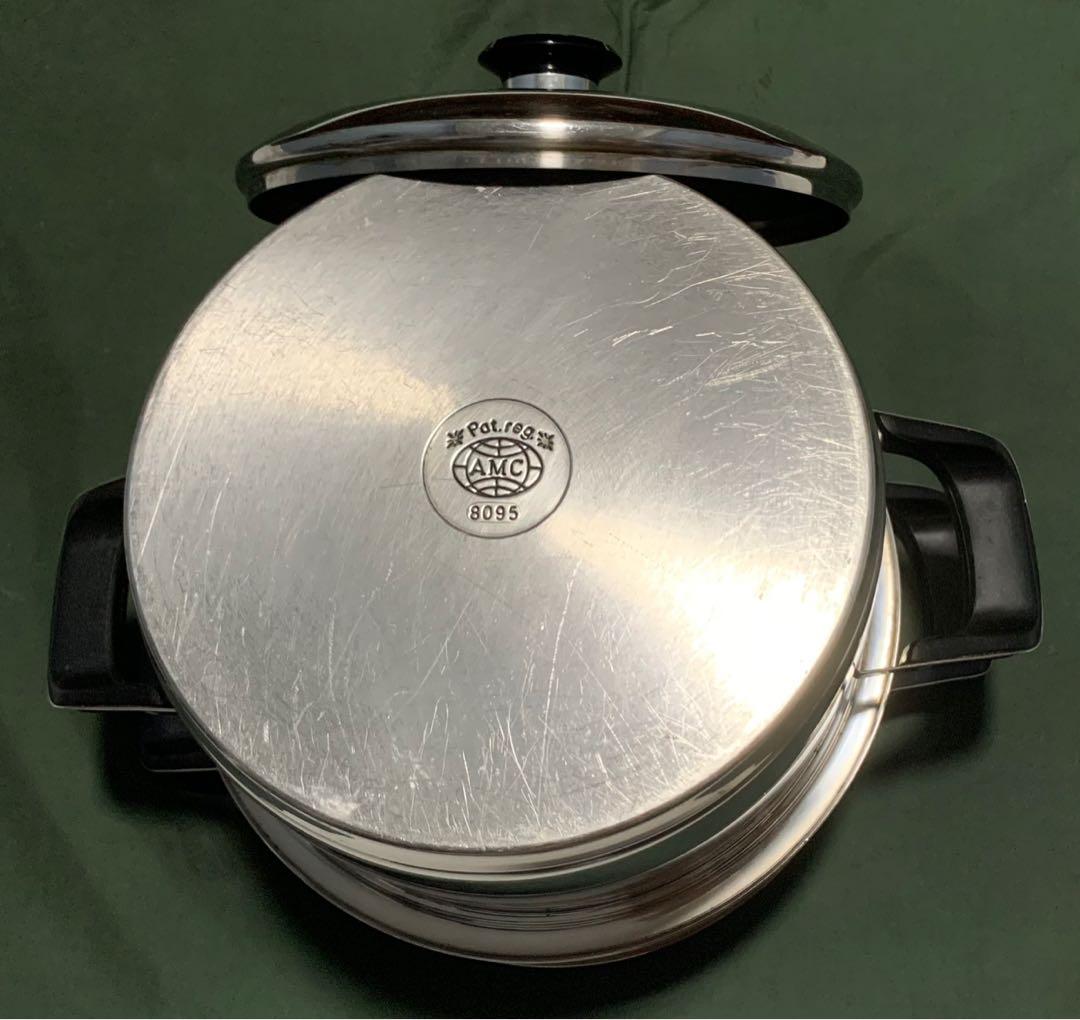 AMC cookware VisioTherm Sauce Pot With Steamer Stock 8095 [18/10 ...