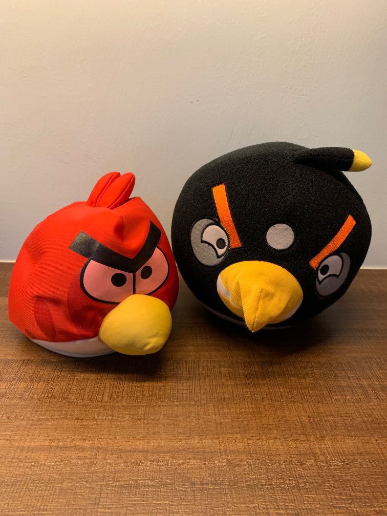 Angry Birds Soft Toy Plushies, Hobbies & Toys, Toys & Games on Carousell