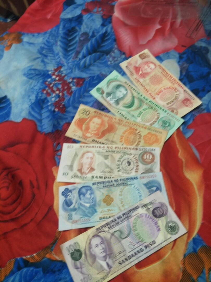 Bagong lipunan bank note complete set, Hobbies & Toys, Memorabilia ...