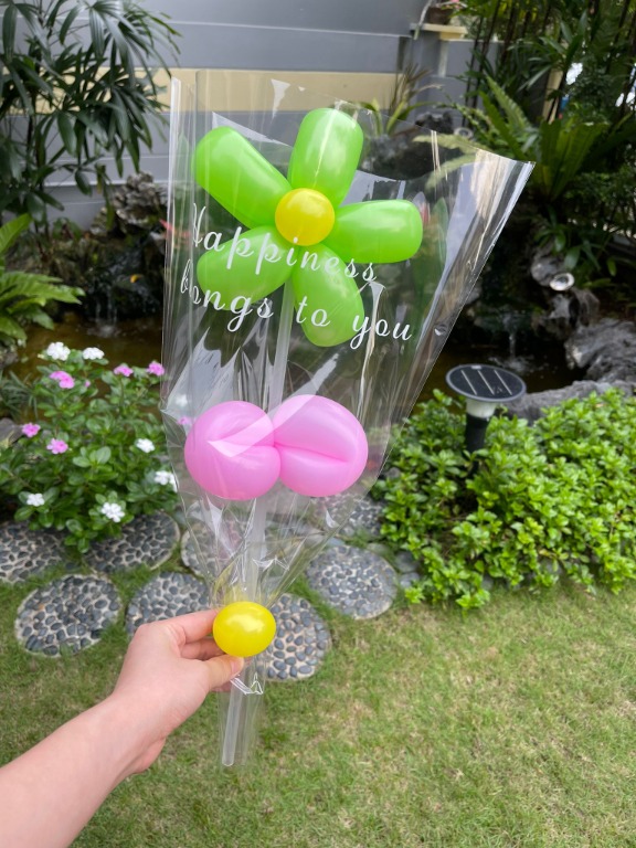 Single Stalk Balloon Flower, Hobbies & Toys, Stationery & Craft ...