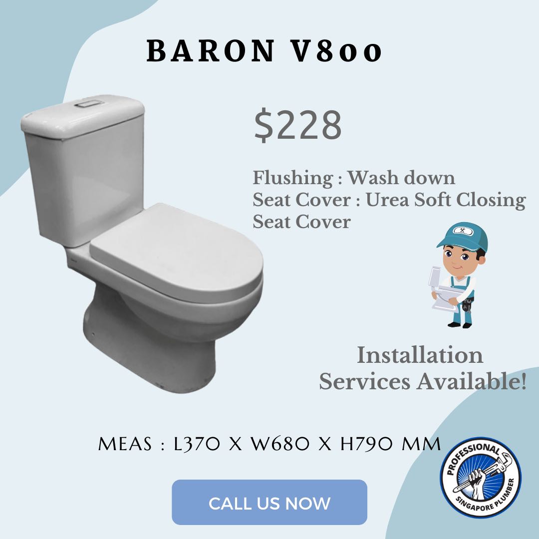 Baron V800 Toilet Bowl, Toilet Bowl Replacement, Toilet Bowl ...