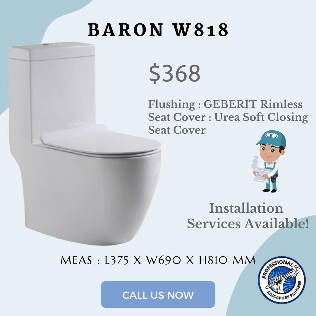 Baron W818 Toilet Bowl, Toilet Bowl Replacement, Toilet Bowl ...