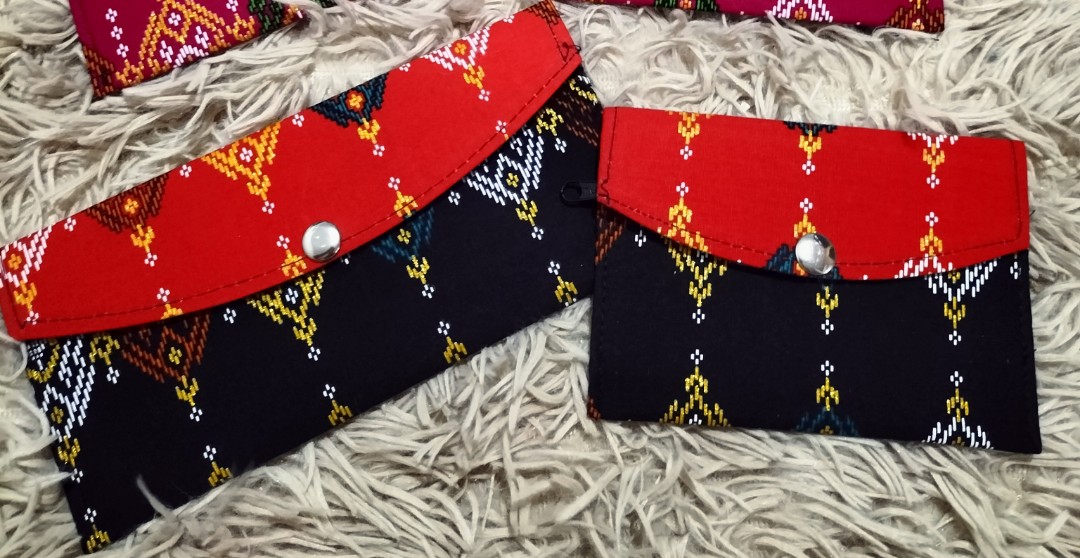 Batik wallet and card holder, Women's Fashion, Bags & Wallets, Wallets ...