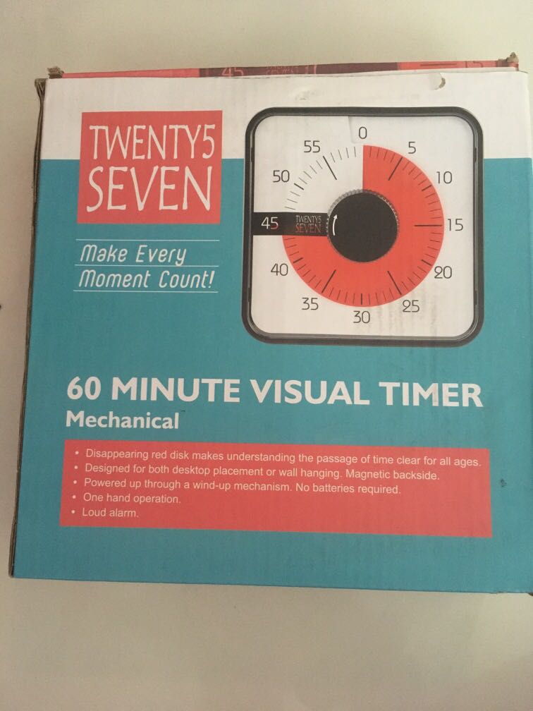 BNIB TWENTY5 SEVEN Countdown Timer 7.5 inch, Everything Else on Carousell