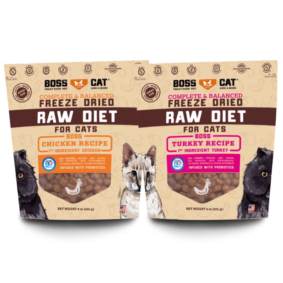 Boss Cat Freeze Dried 255g $57, Pet Supplies, Pet Food on Carousell