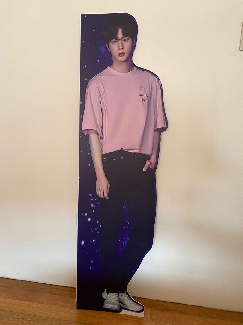 BTS Jin Standee, Hobbies & Toys, Memorabilia & Collectibles, K-Wave on ...
