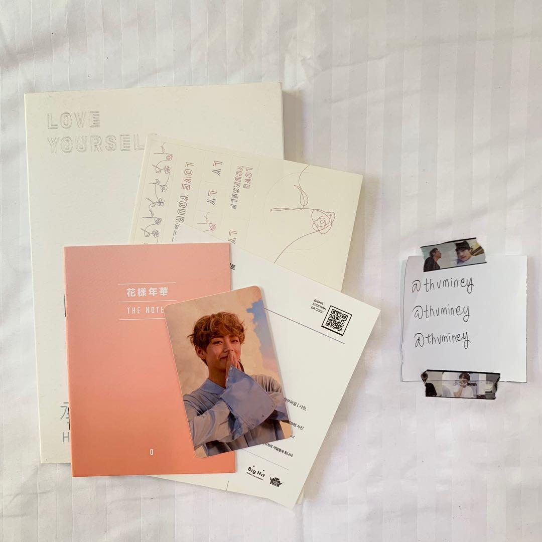 BTS LY her version O complete inclusions with V pc, Hobbies & Toys ...
