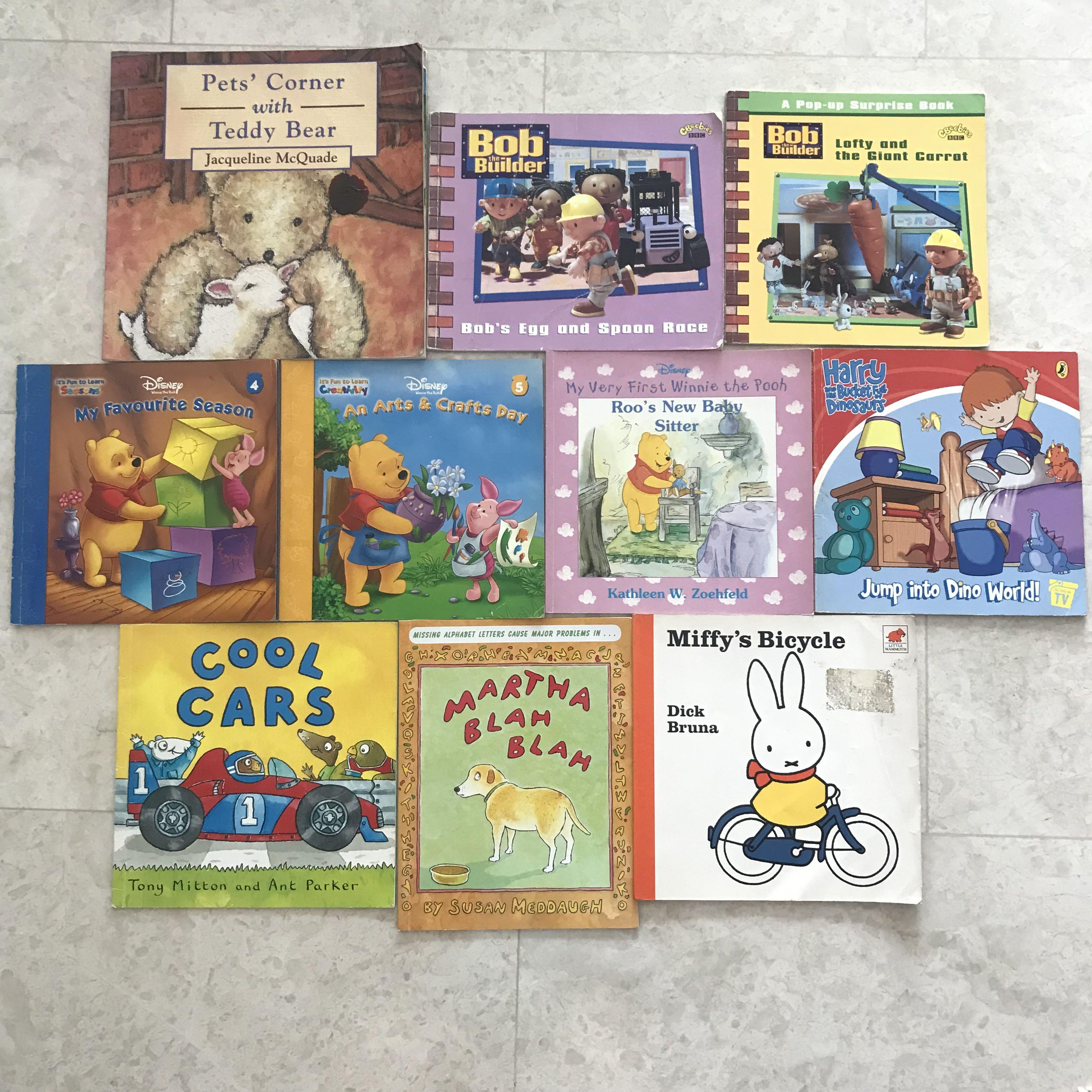 $12 for all! Bundle of 10 English story books for babies toddlers ...