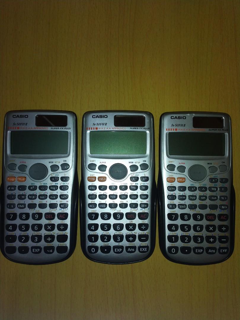 casio fx-50fh II, 家庭電器, 其他家庭電器 - Carousell