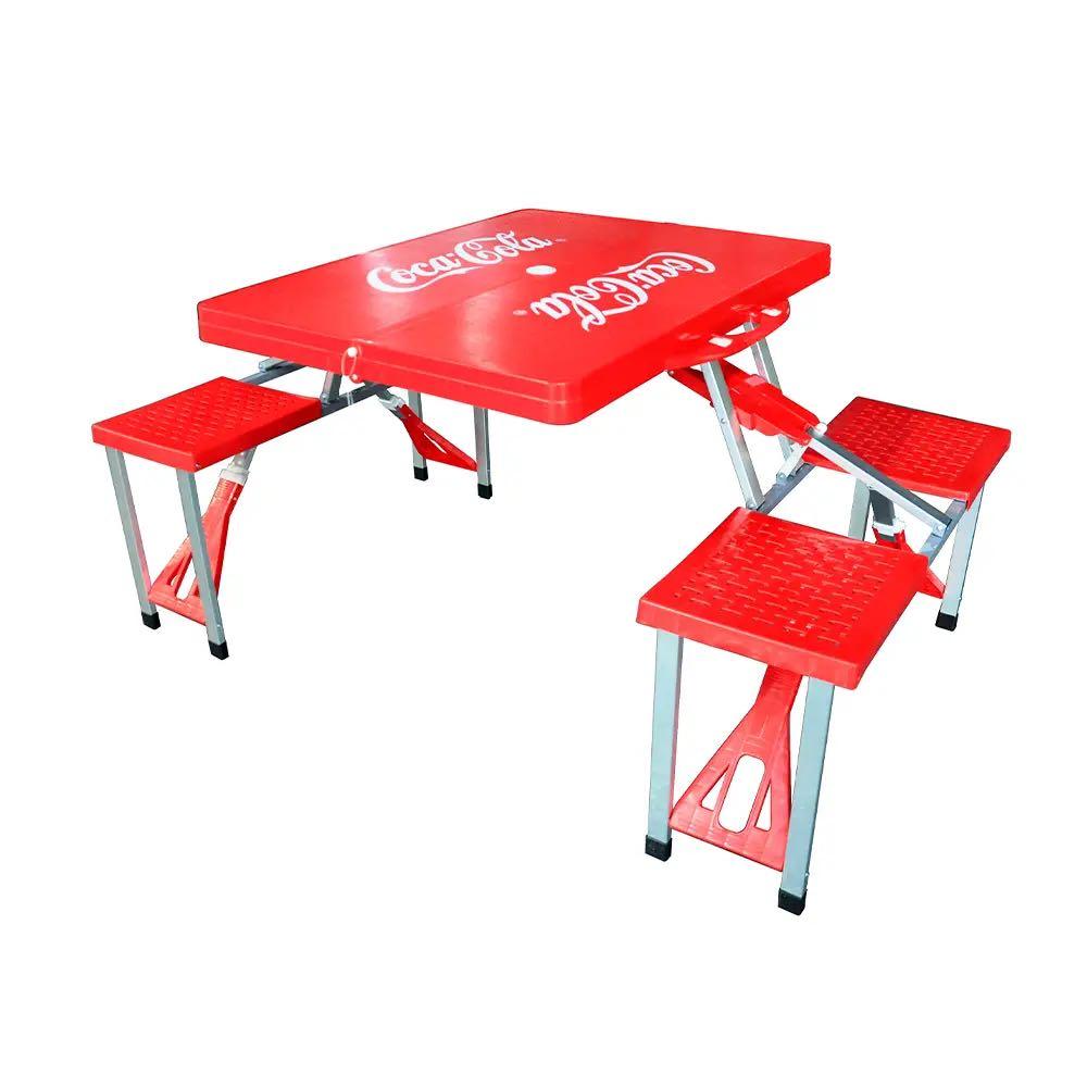 Coca Cola Foldable Picnic Table, Furniture & Home Living, Furniture ...
