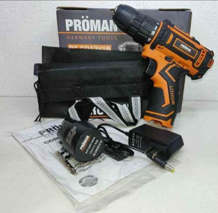 CORDLESS DRILL (PROMAN GERMANY), Commercial & Industrial, Construction ...
