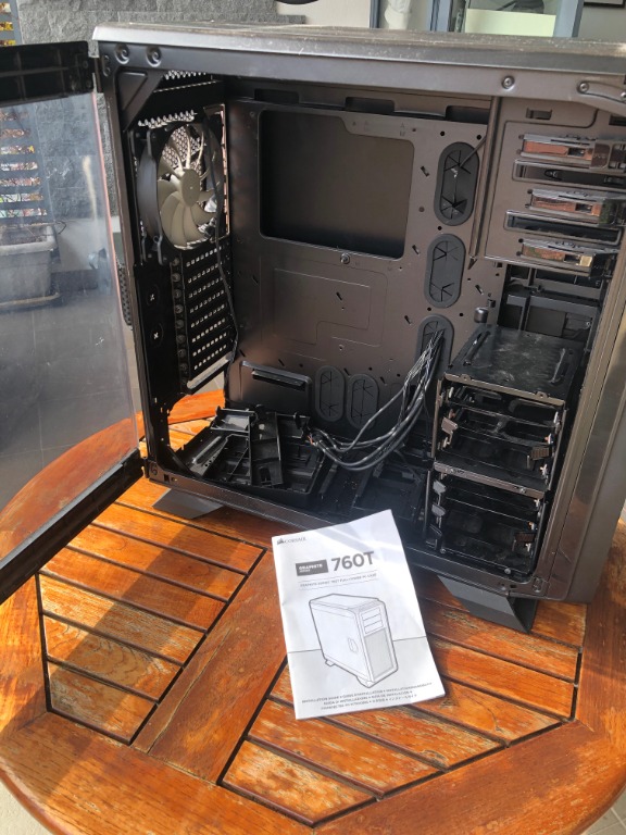 Corsair Graphite Series 760T Full-Tower case, Computers & Tech, Parts ...