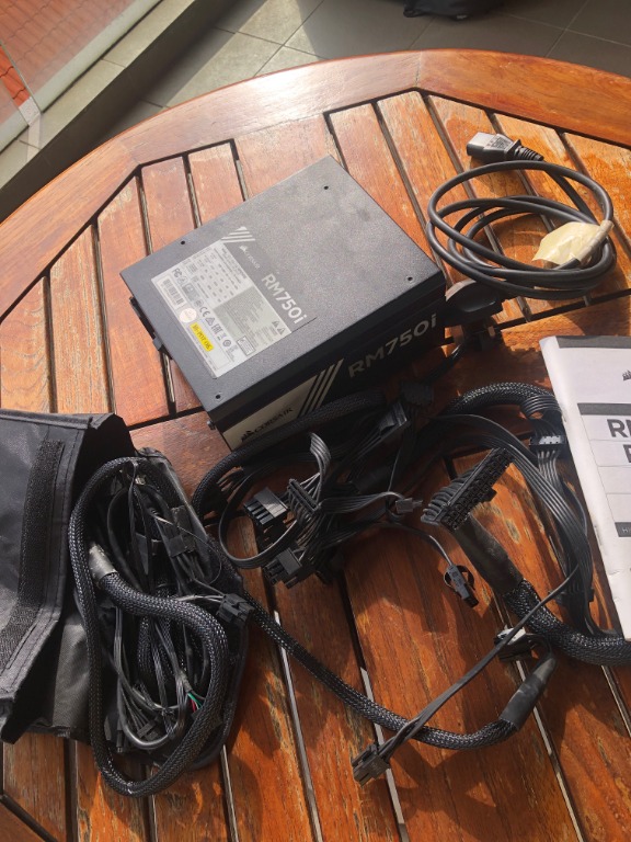 Corsair RM750i Power Supply, Computers & Tech, Parts & Accessories ...