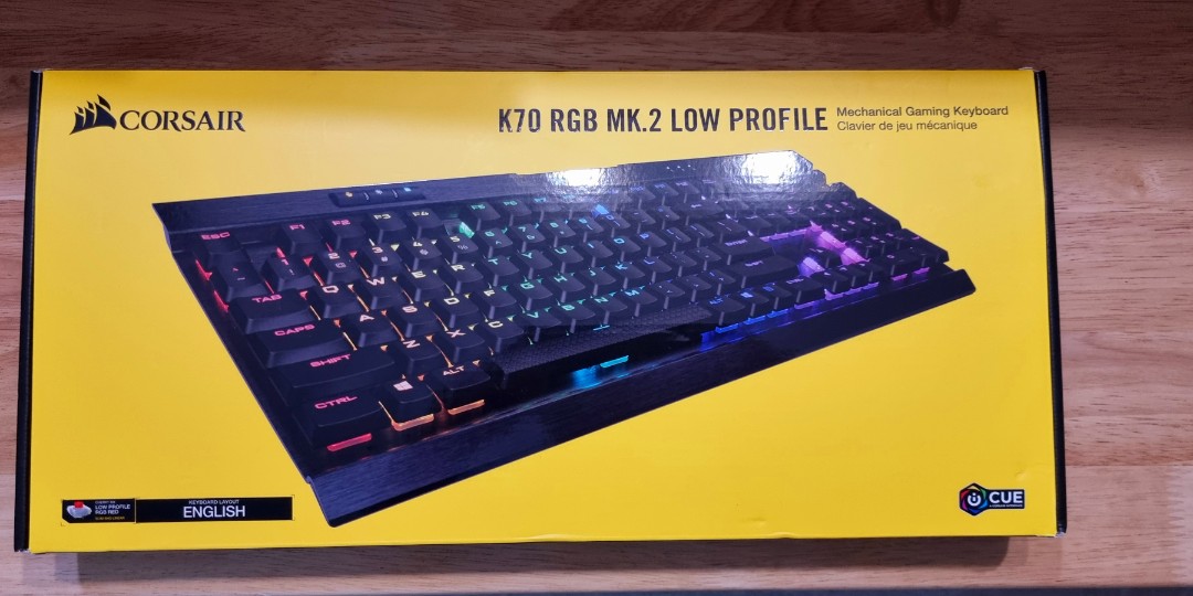 Cosair K70 RGB MK2 Low Profile Keyboard, Computers & Tech, Parts ...