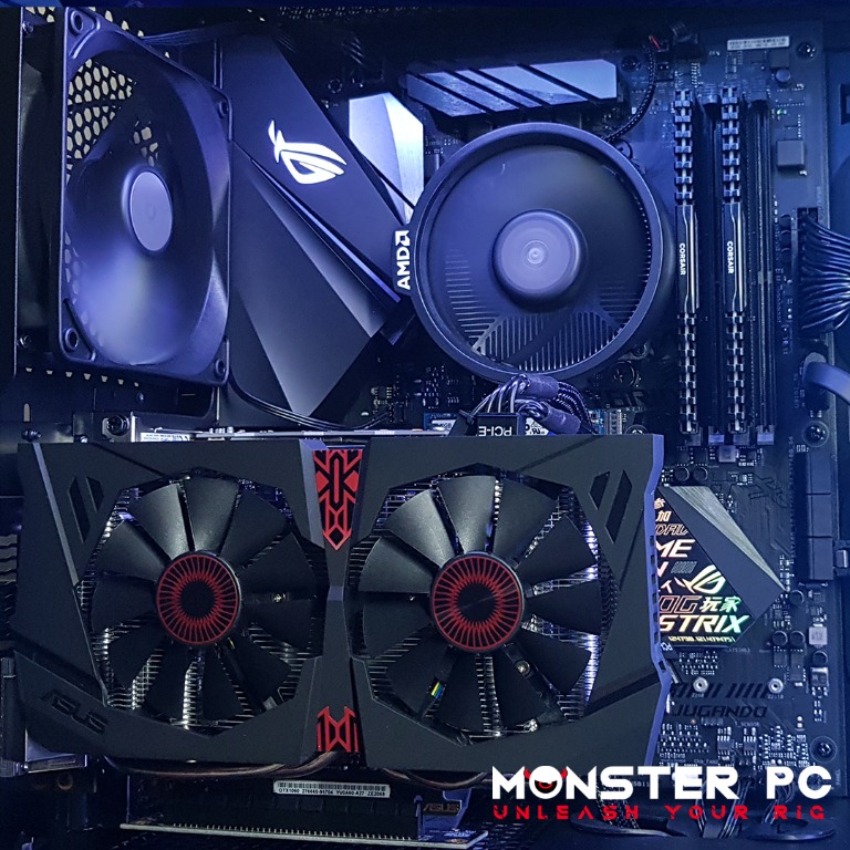 Custom Gaming RIG by MONSTER PC, Computers & Tech, Desktops on Carousell