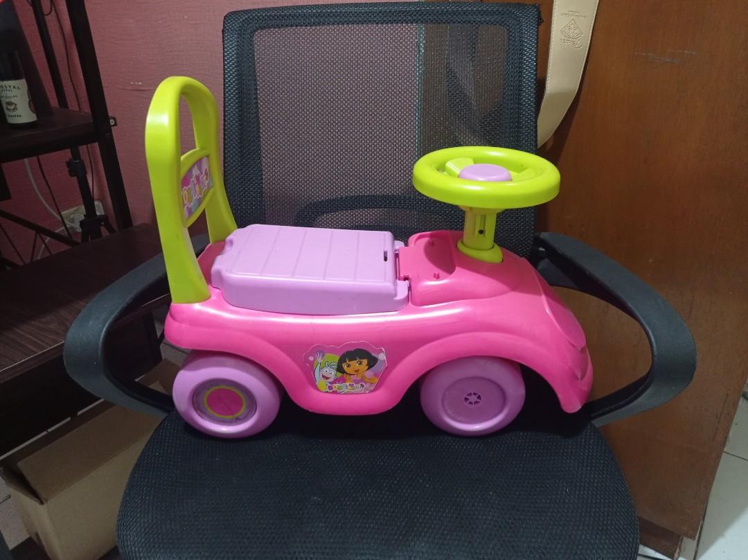 Dora toy car, Babies & Kids, Infant Playtime on Carousell
