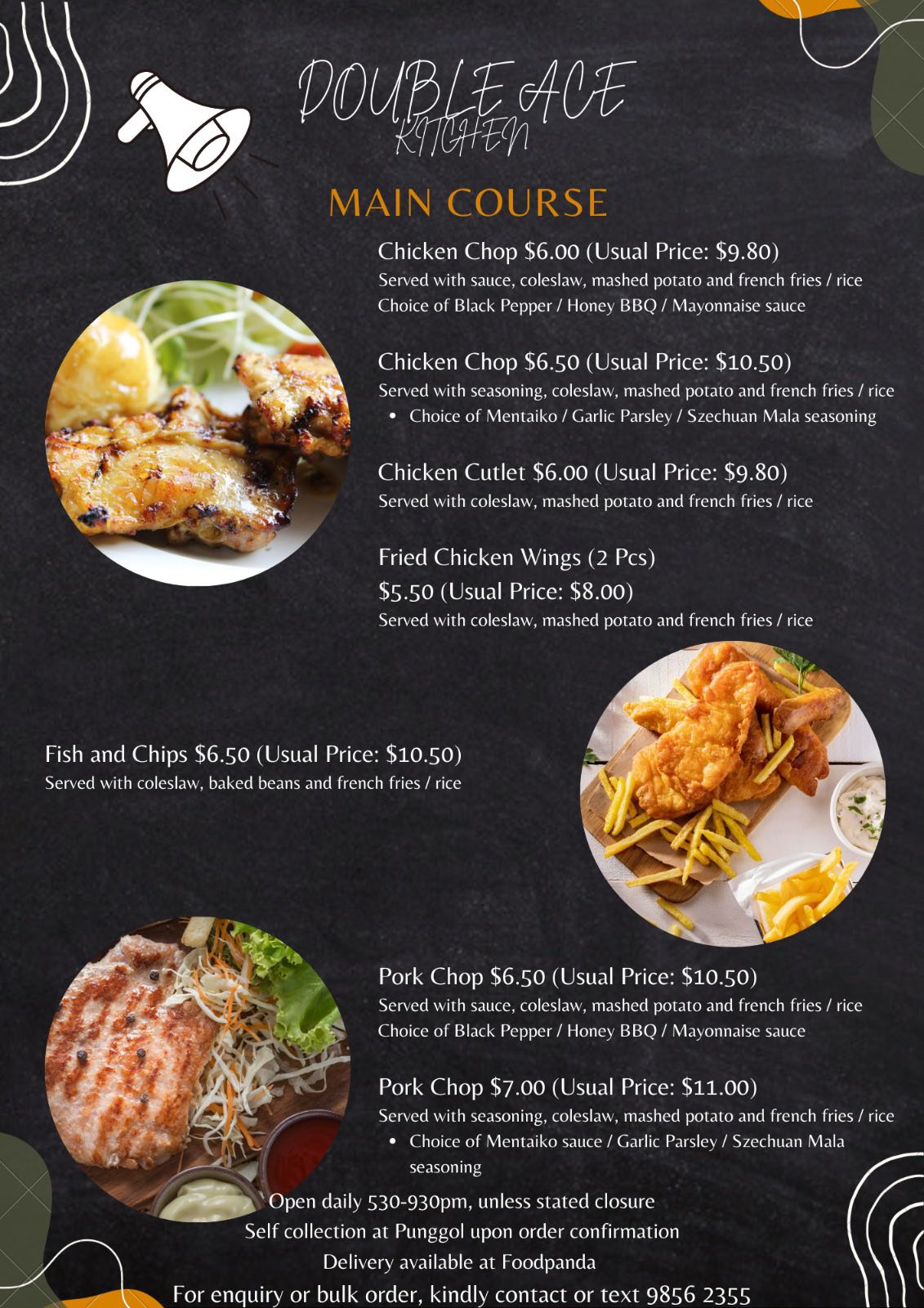 Double Ace Kitchen ~ Western Food, Food & Drinks, Local Eats on Carousell